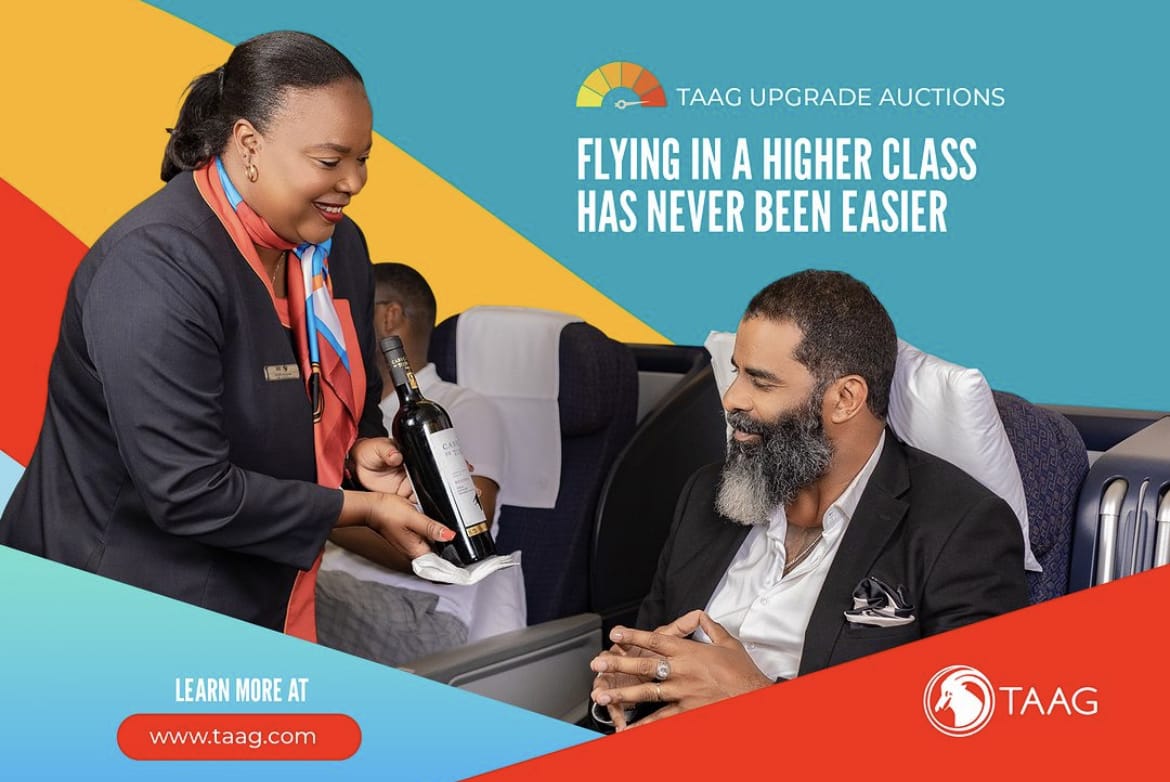 TAAG’S NEW ONLINE AUCTION PUTS BUSINESS AND FIRST CLASS UPGRADES IN ...